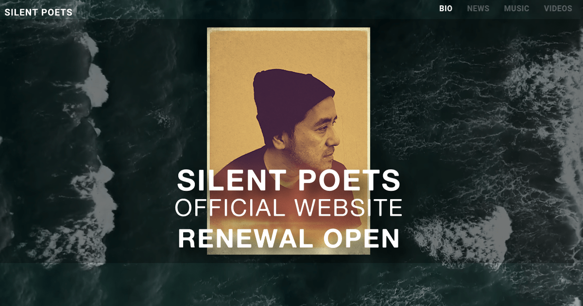 SILENT POETS official website has been relaunched. | SILENT POETS ...